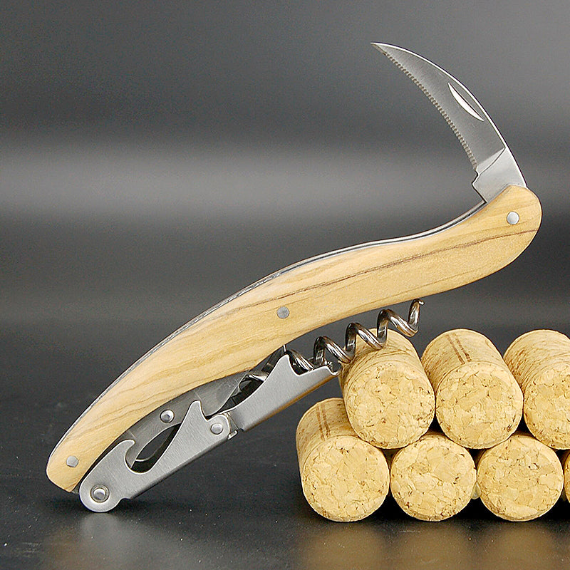 Tire-Bouchon en bois d'olivier Semois