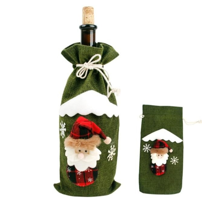 Fourreau Bouteille Noël