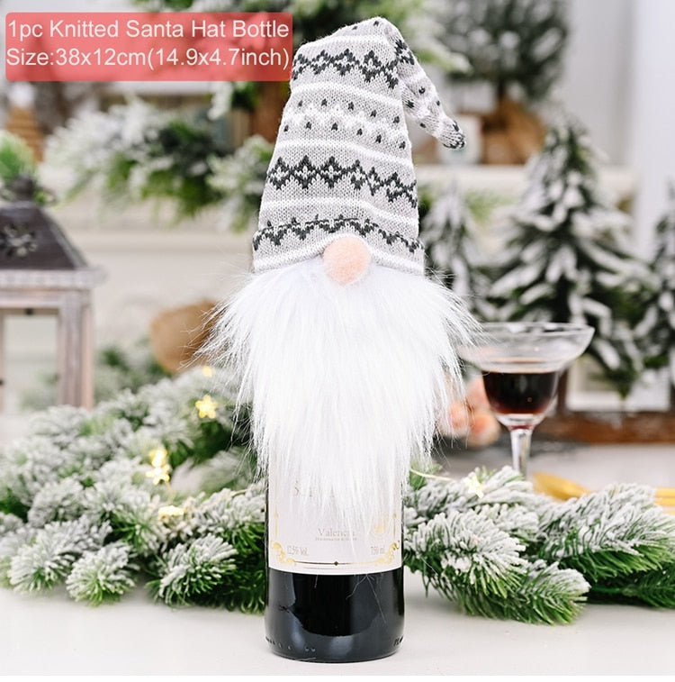 Fourreau Bouteille Noël
