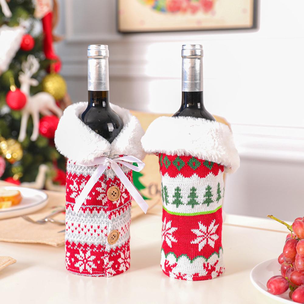 Fourreau Bouteille Noël
