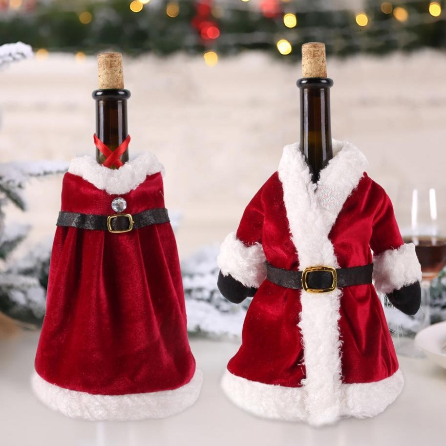 Fourreau Bouteille Noël