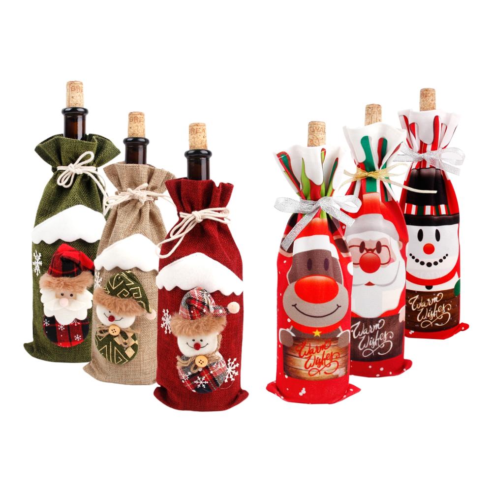 Fourreau Bouteille Noël