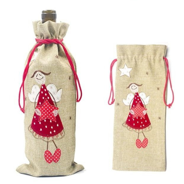 Fourreau Bouteille Noël
