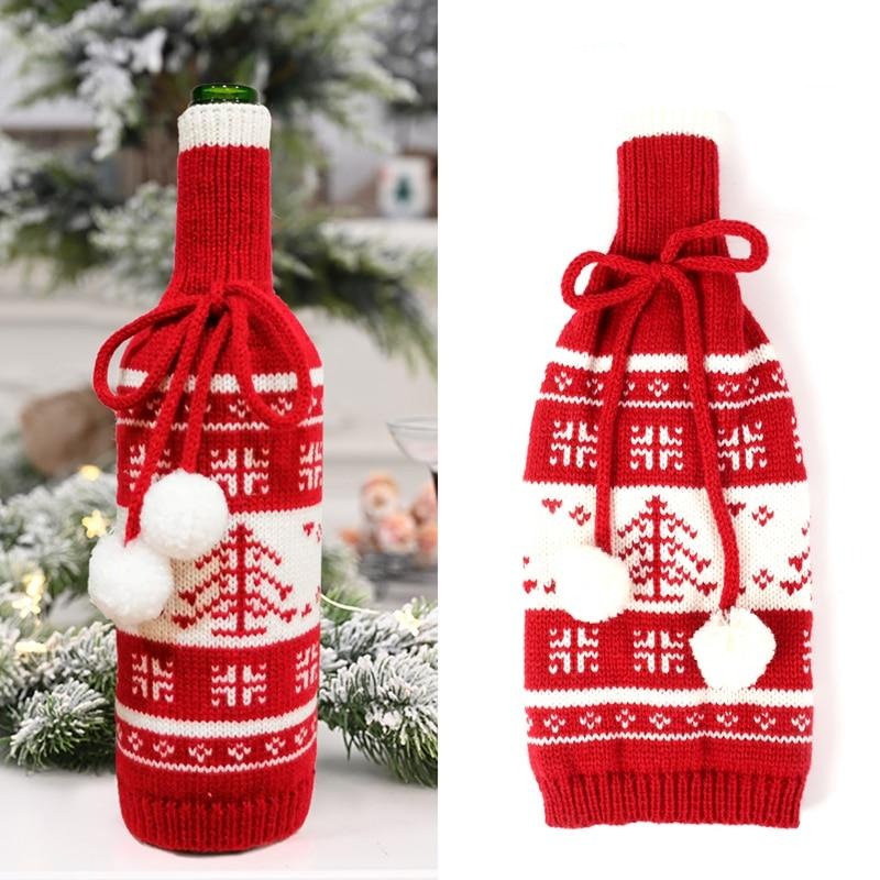 Fourreau Bouteille Noël