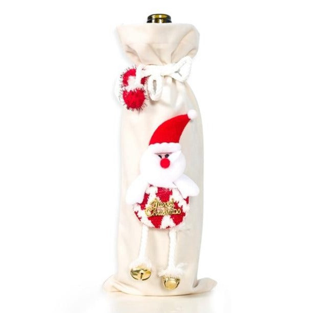 Fourreau Bouteille Noël