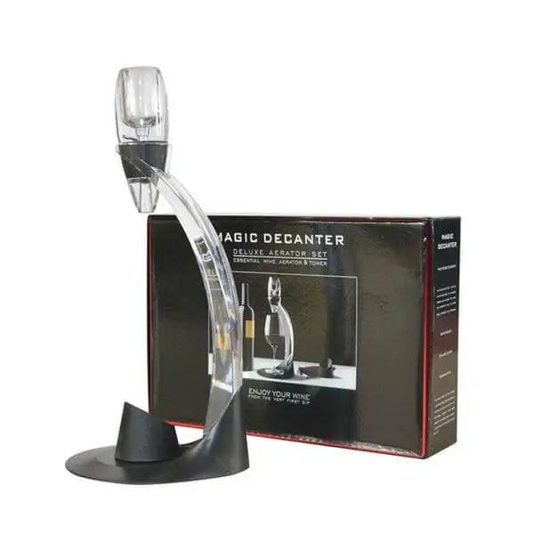Magic Decanter Luxe | Aérateur de vin avec support